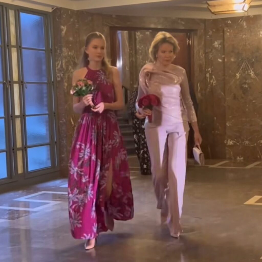 Queen Mathilde & Princess Eleonore attend Queen Elisabeth International ...