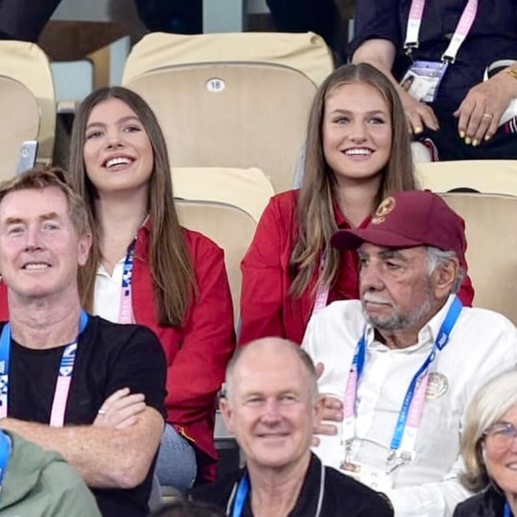 Princess Leonor & Infanta Sofia | Paris 2024 Olympic Games (Day 1 ...