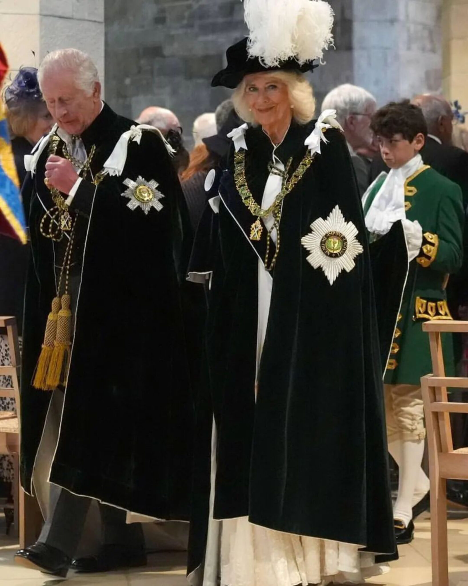 The British royal family attended the Order of the Thistle Service ...