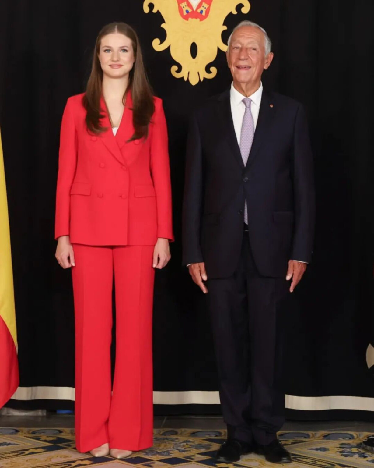 Princess Leonor is visiting Portugal for her first official solo ...