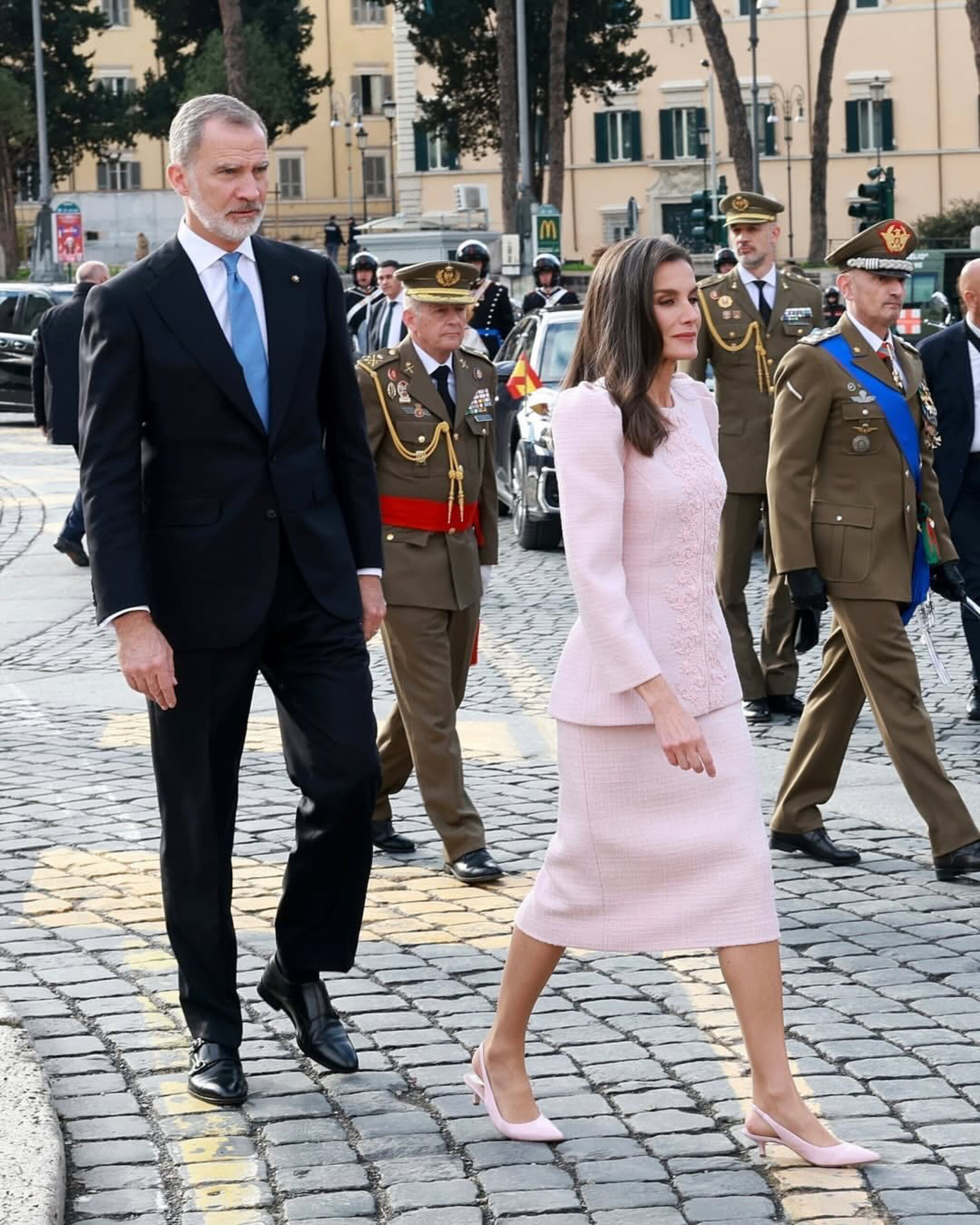 King Felipe and Queen Letizia Visit italy – day 1 – The Real My Royals