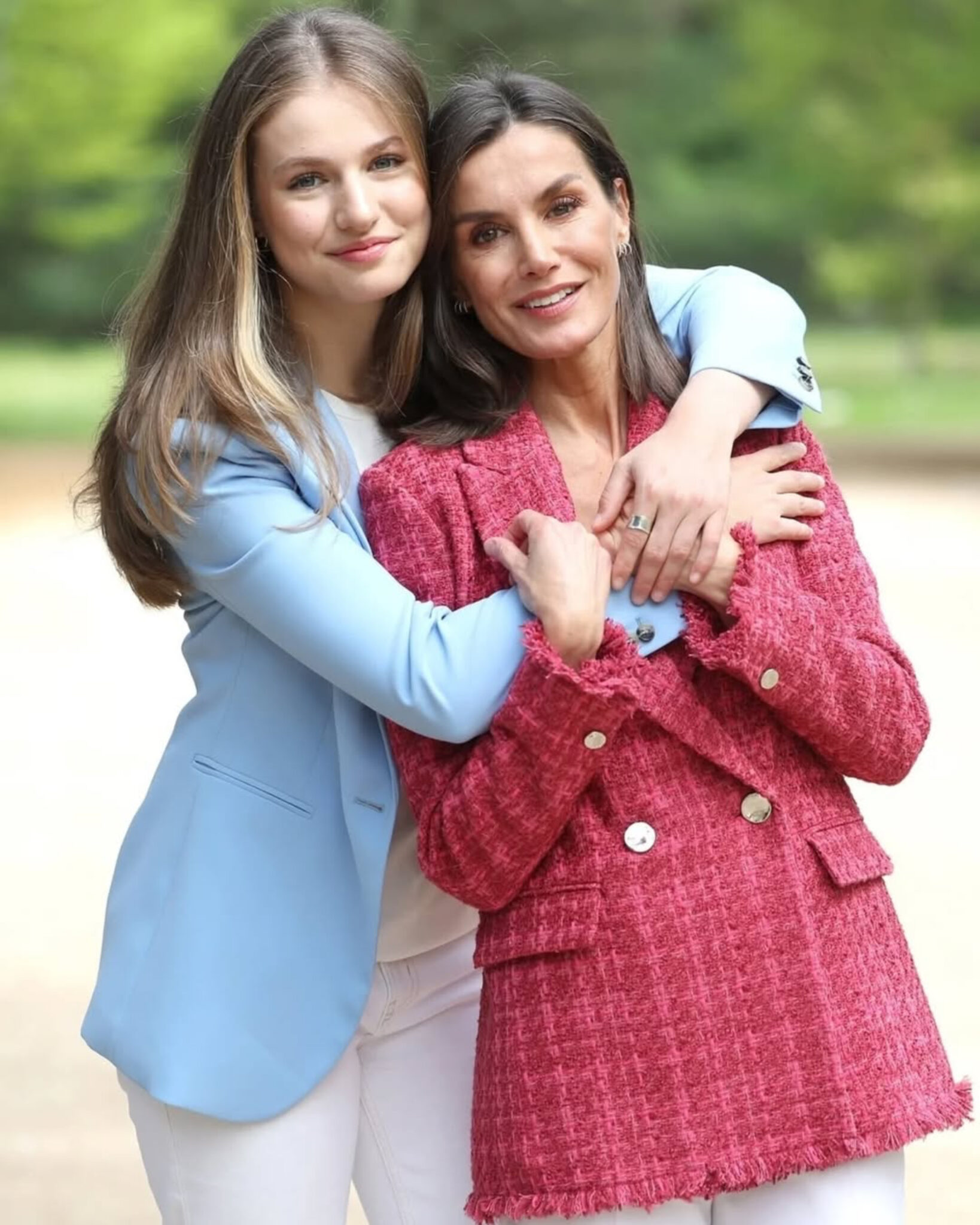 The Spanish Royal Court shared two new unseen photos from the official ...