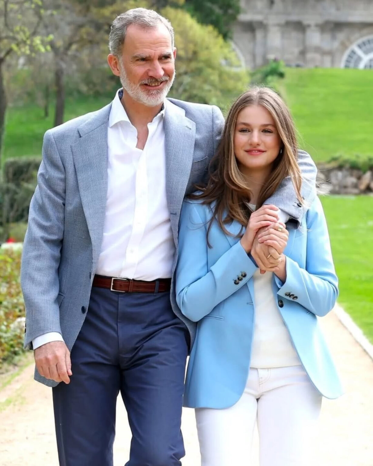 The Spanish Royal Court shared two new unseen photos from the official ...