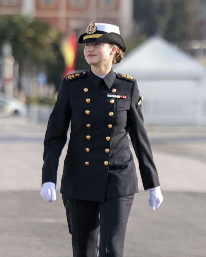 Spain’s Princess Leonor begins a six-month naval voyage for military ...