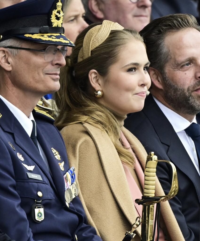 Princess Amalia attend the christening of the Combat Support Ship Den Helder in Vlissingen – The ...