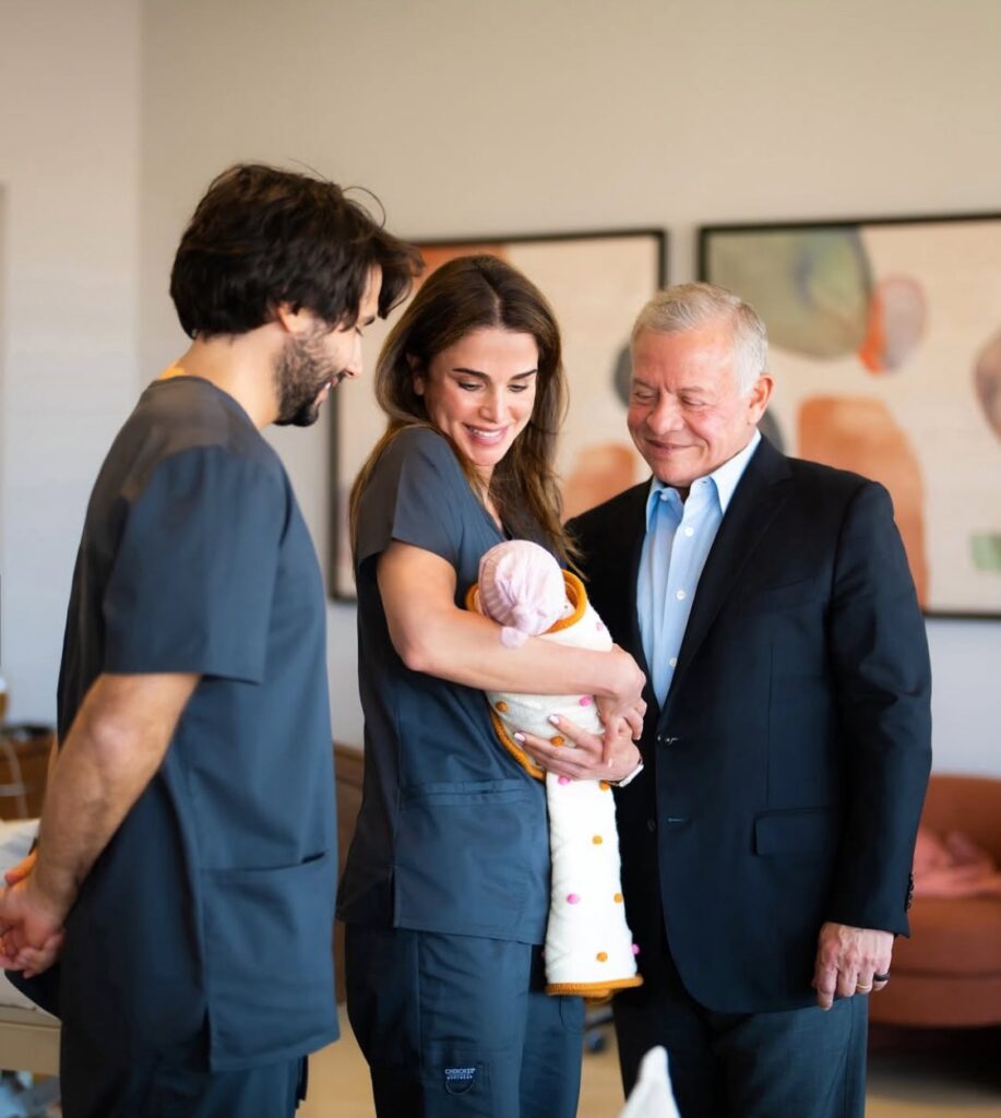 Princess Iman of Jordan and her husband Jameel Thermiótis welcomed ...