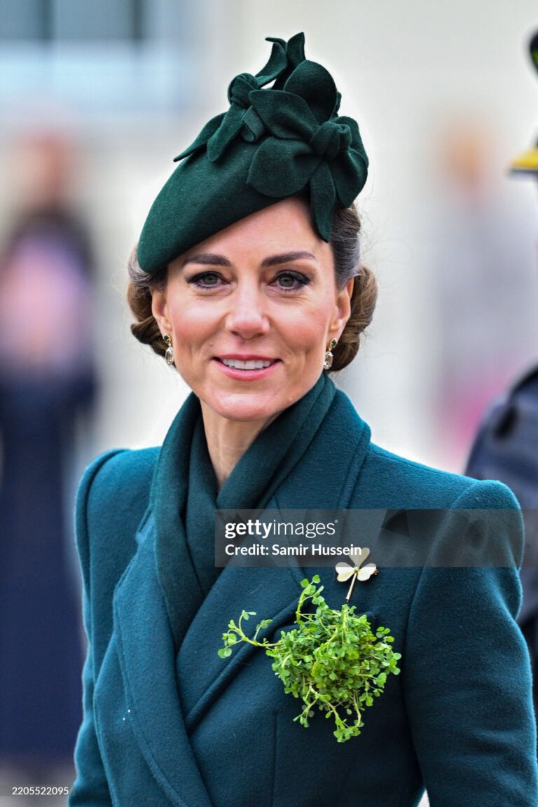 The princess of wales attend 2025 Irish Guards’ St. Patrick’s Day ...