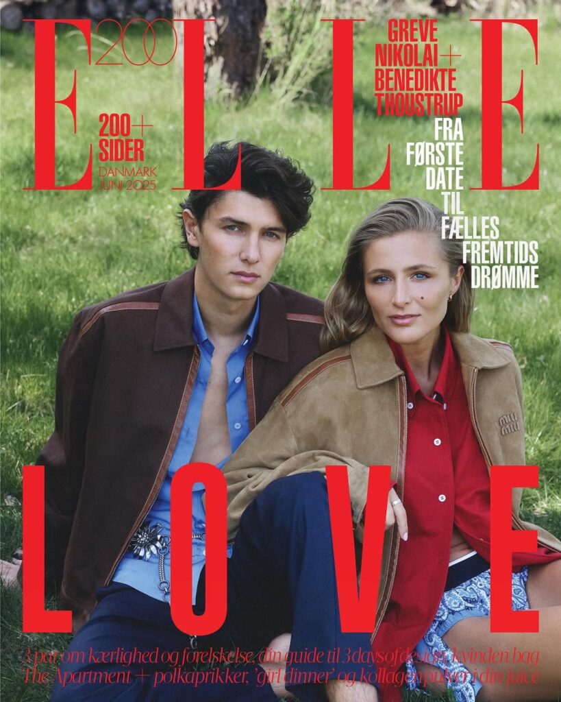 Count Nikolai and his girlfriend Benedikte for Elle denmark – The Real ...