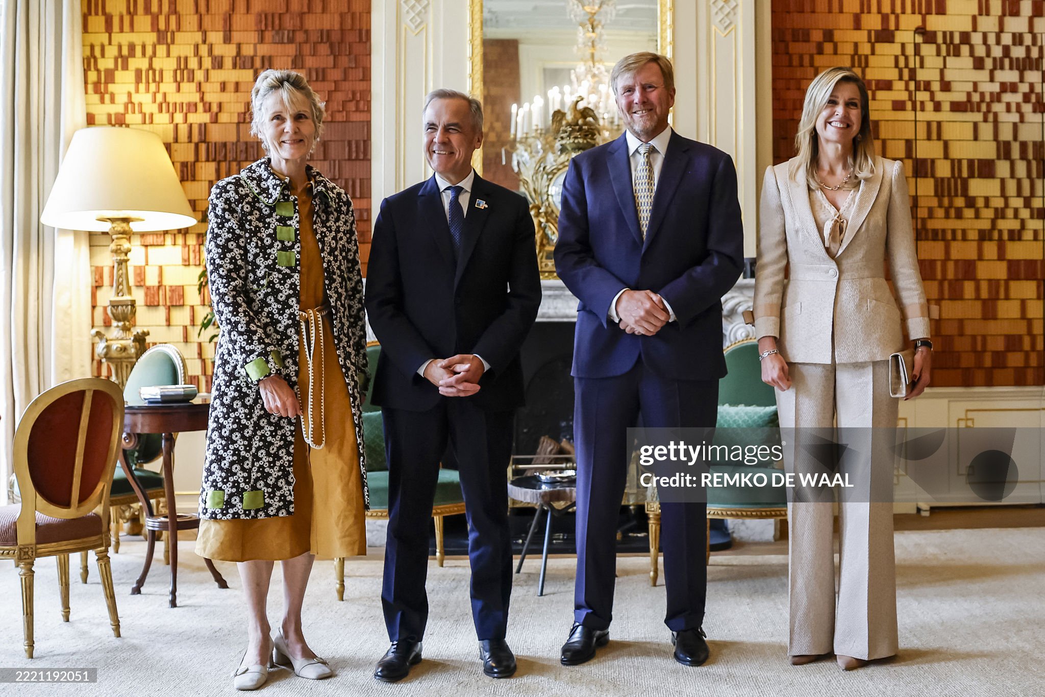King Willem-Alexander and Queen Máxima receive Canadian Prime Minister ...