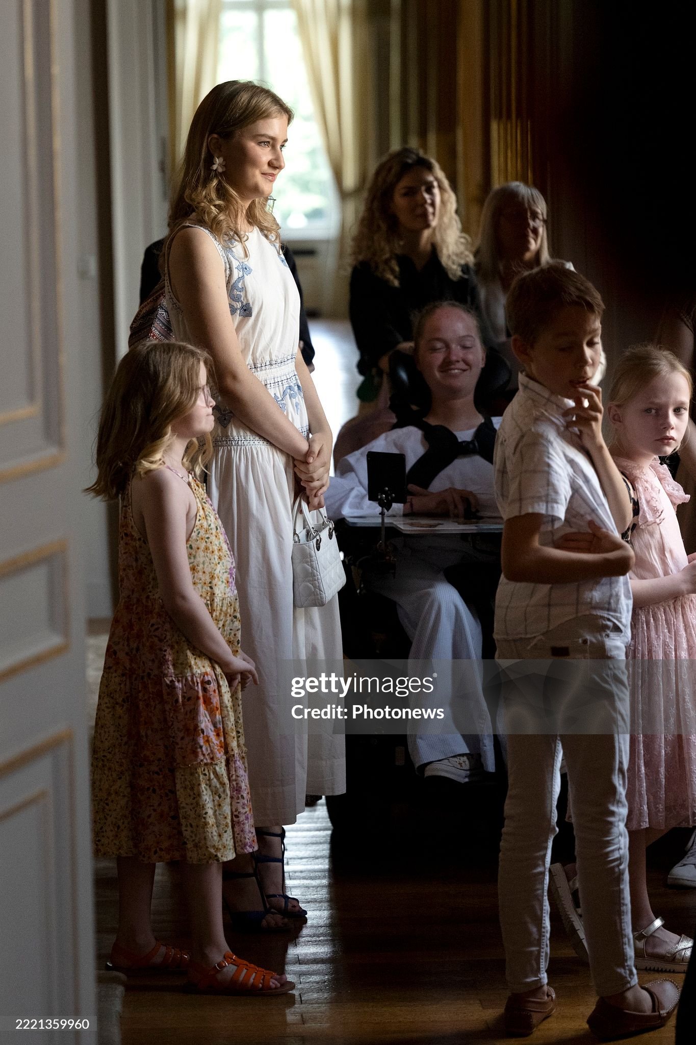 Princess Elisabeth welcomed young patients from the Princess Elisabeth Children’s Hospital at ...