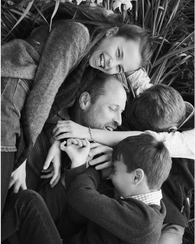 New photos of the Prince of Wales and his three children are released ...