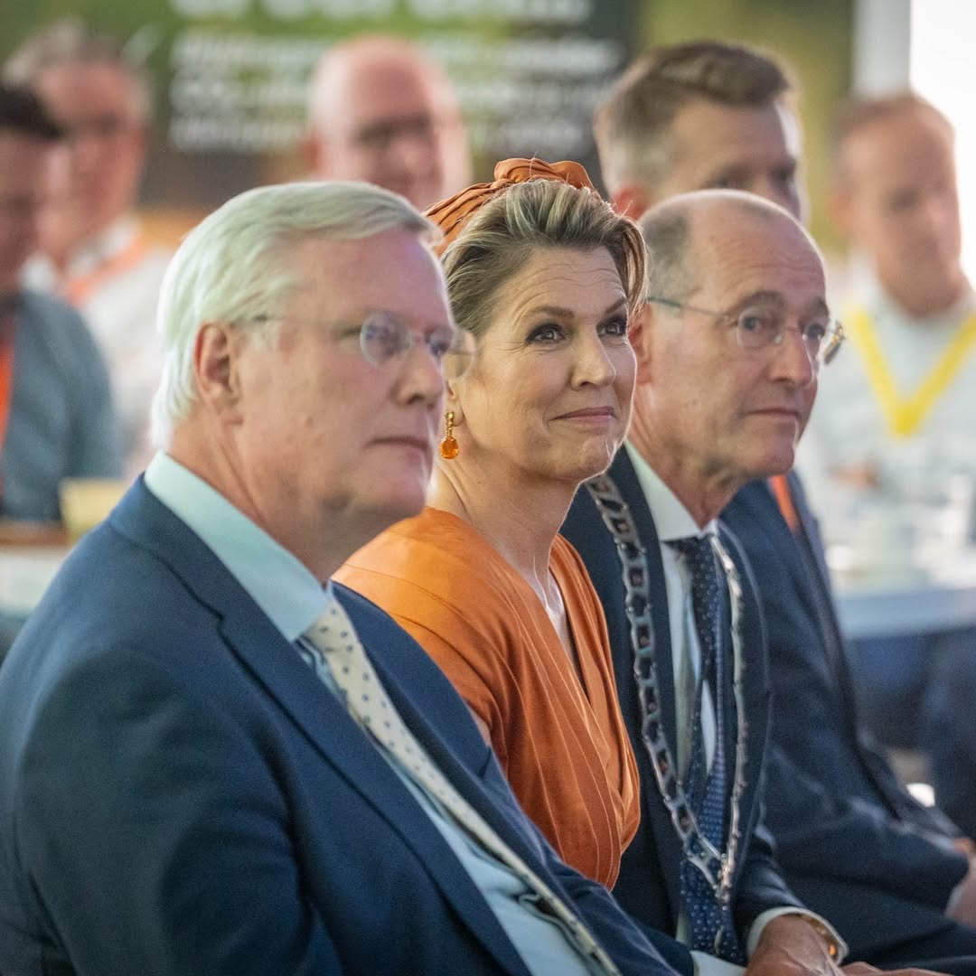 Queen Máxima at the official opening of the CO₂ capture plant of waste ...