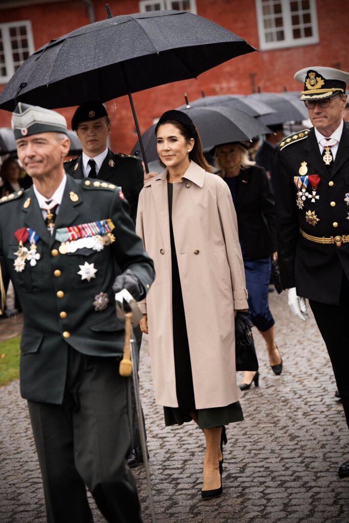 King Frederik and Queen Mary at the Memorial ceremony in connection ...
