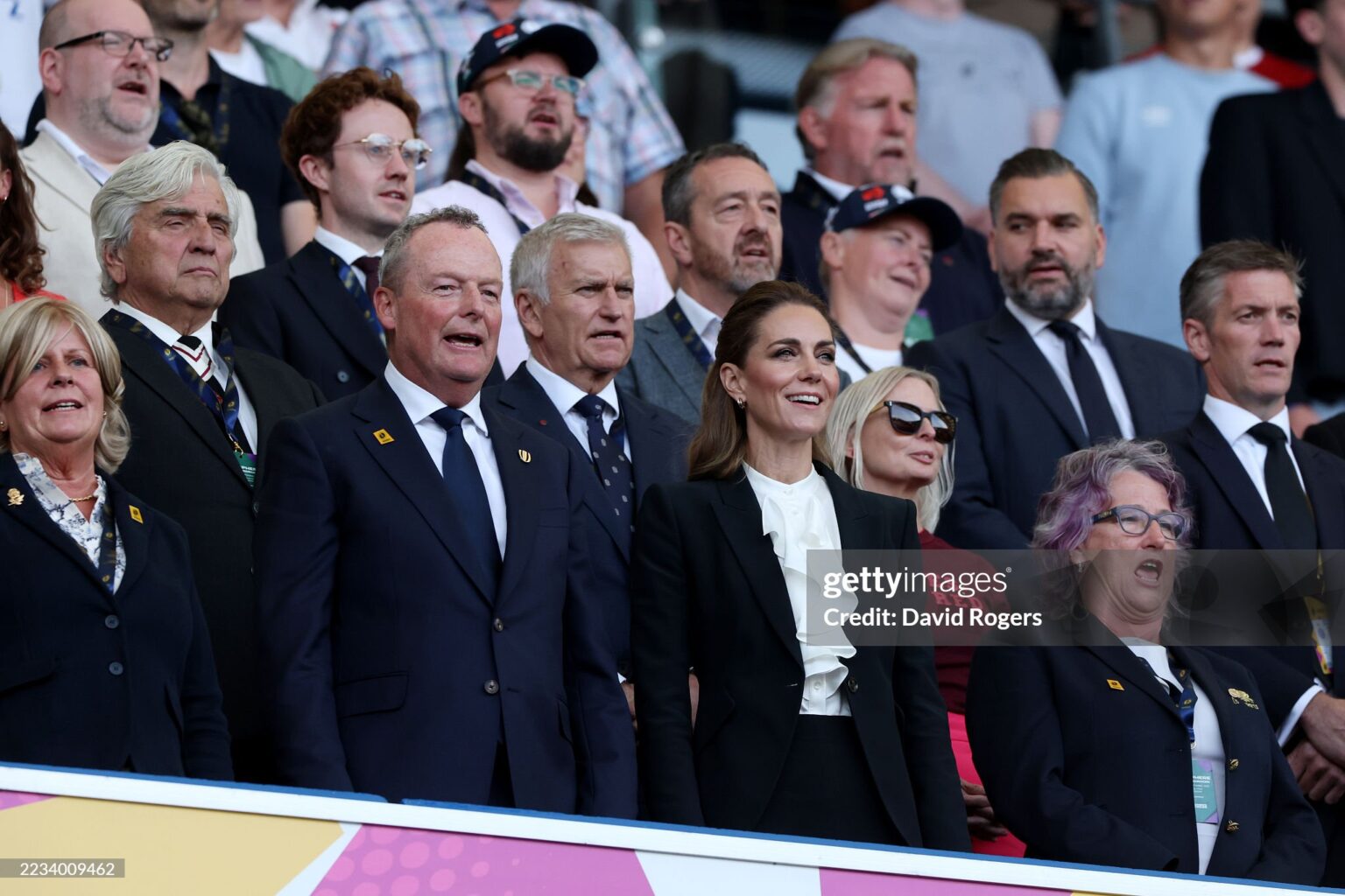 The Princess of Wales attends the Women’s Rugby World Cup 2025 match ...