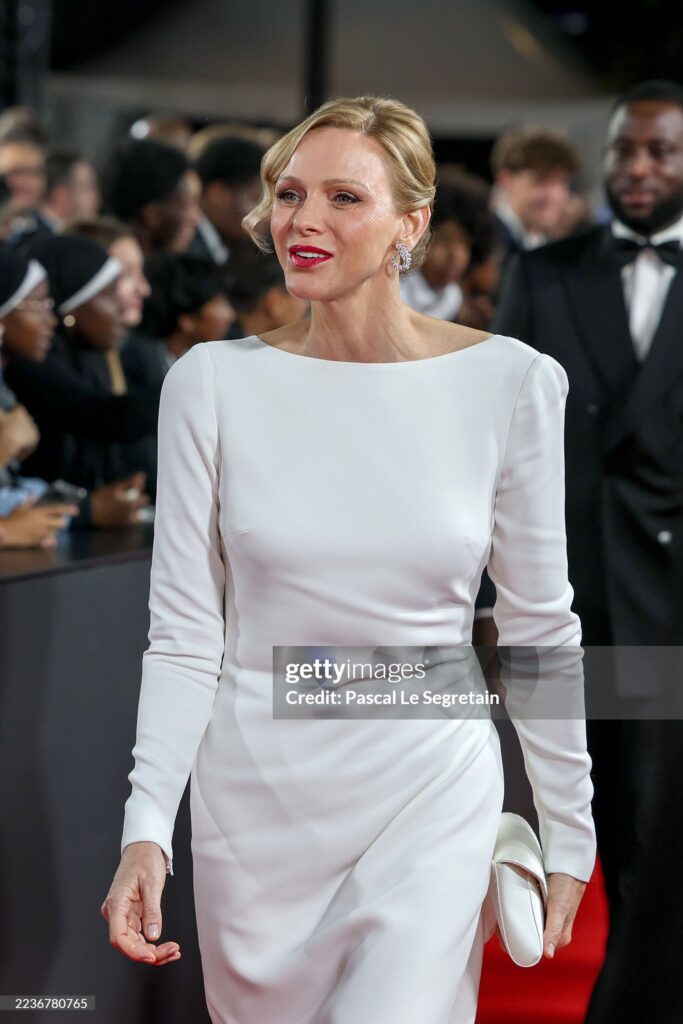 Princess Charlene attend the 2025 Ballon d’Or France Football award ...