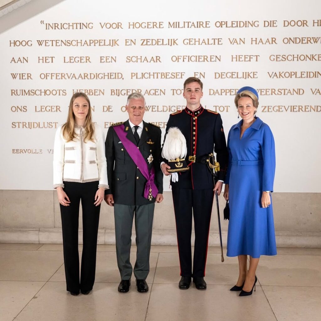 Belgium royal family – Swearing-in ceremony of Prince Gabriel as an ...