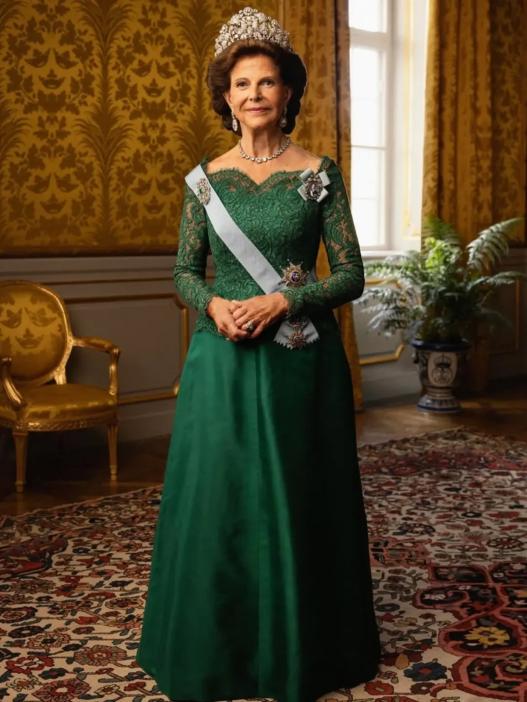 New official portraits of King Carl Gustat and Queen Silvia – The Real ...