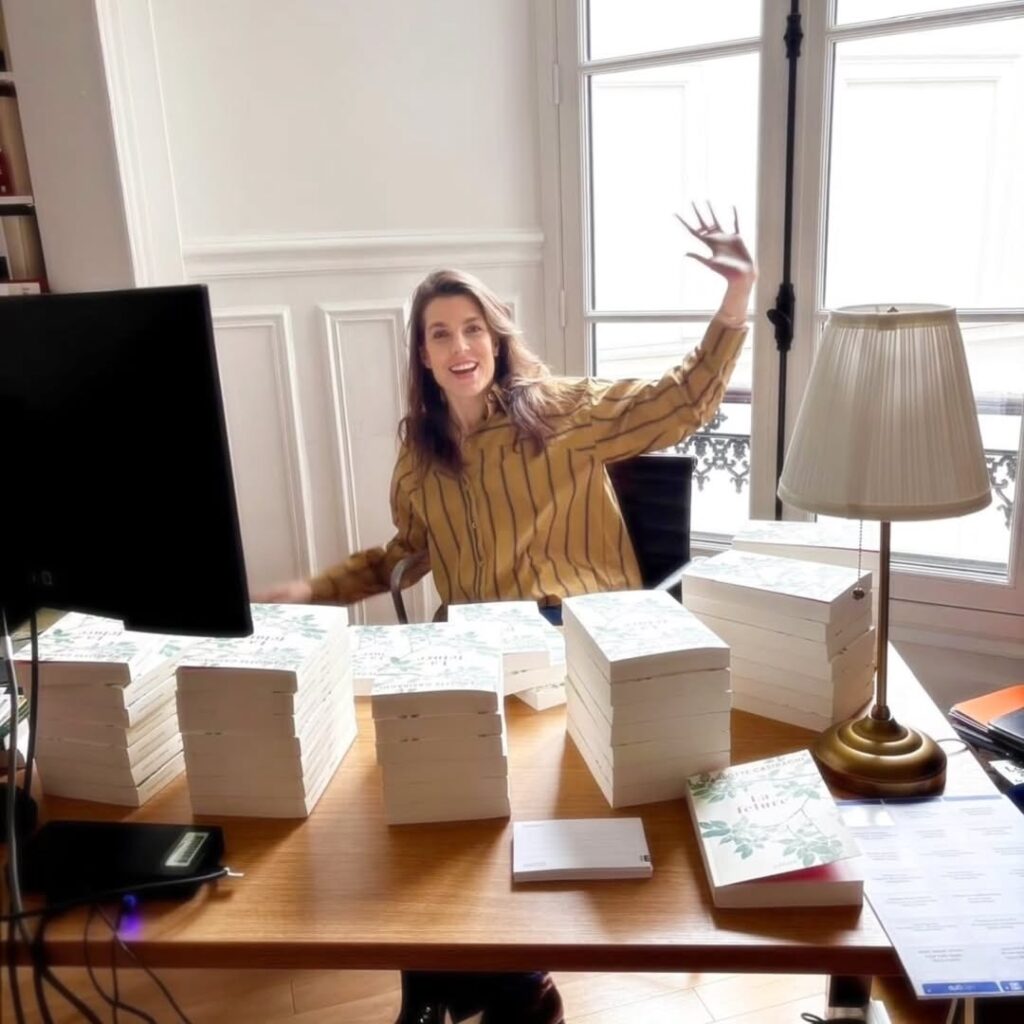 Charlotte Casiraghi – Signs her new book – The Real My Royals